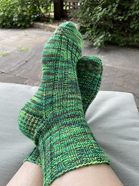 Ravelry: Basic Ribbed DK Socks pattern by Marianne McKinnon