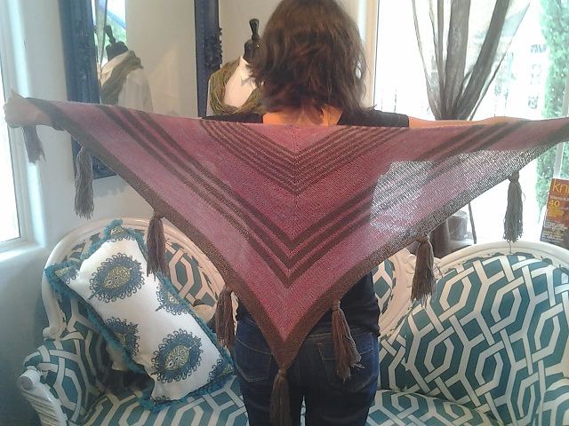Ravelry: Thistle Shawl pattern by Benjamin Matthews