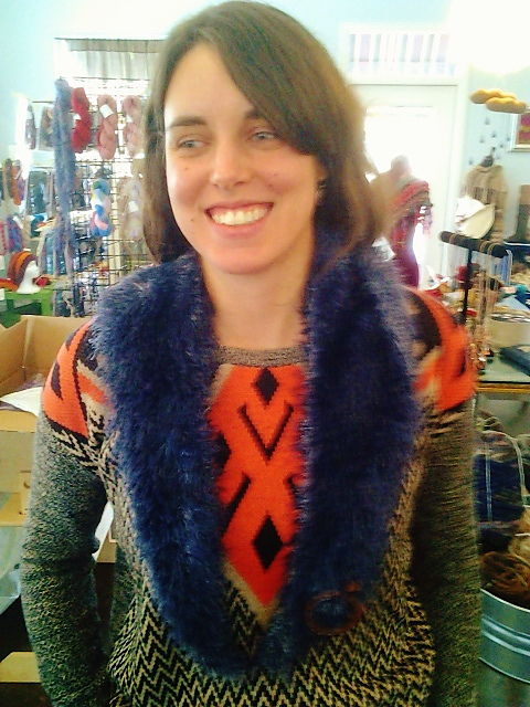 Ravelry: Amelia's Fur Stole pattern by Benjamin Matthews