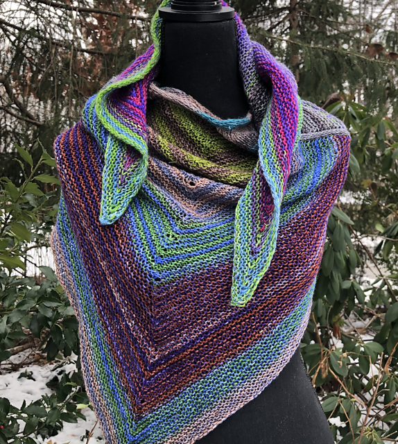 Ravelry: Six Cake Shawl pattern by Rosann Fleischauer