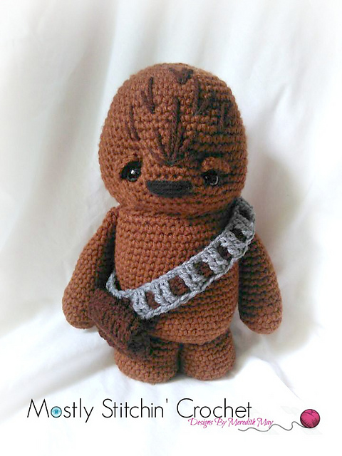 Ravelry: Star Wars Inspired Wookie pattern by Mostly Stitchin' Crochet ...