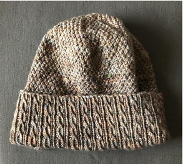 Ravelry: Cables and Moss Watch Cap pattern by Kathryn McConaghie