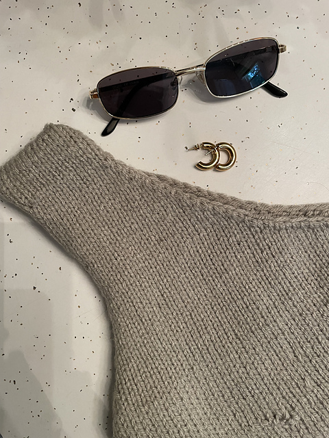 Ravelry: Knitted One Shoulder Tank pattern by Mich Gutterm