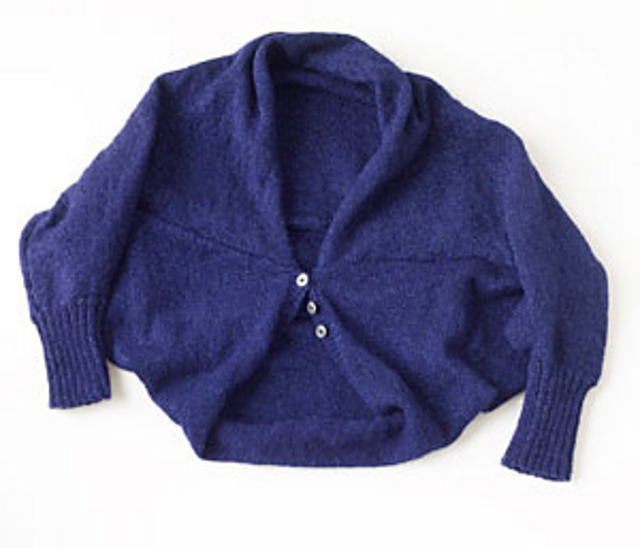 Ravelry: Rectangle Knit Shrug pattern by Lion Brand Yarn