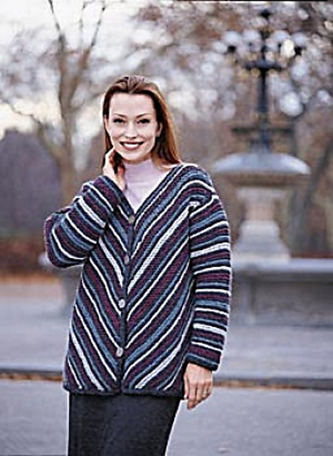 Ravelry: Diagonal Jacket pattern by Lion Brand Yarn