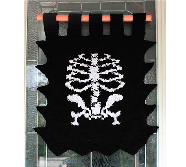 Ravelry: Skeleton Banner pattern by Lily / Sugar'n Cream