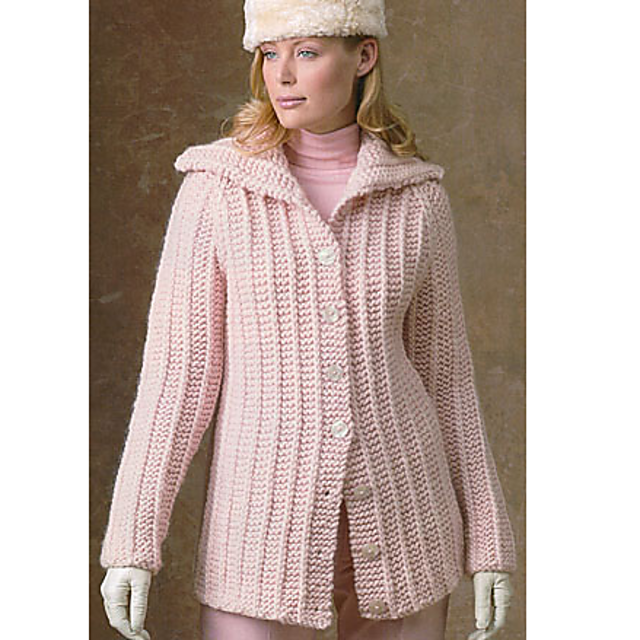 Ravelry: Misty Rose Cardigan pattern by Patons