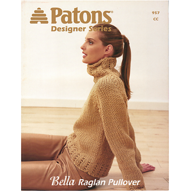 Ravelry: Bella Raglan Pullover pattern by Patons