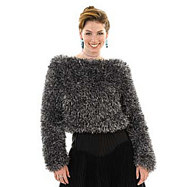 Ravelry: Diva Pullover pattern by Lion Brand Yarn