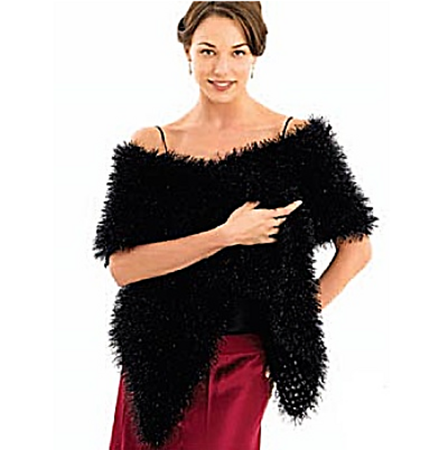 Ravelry: Think Mink Stole pattern by Lion Brand Yarn