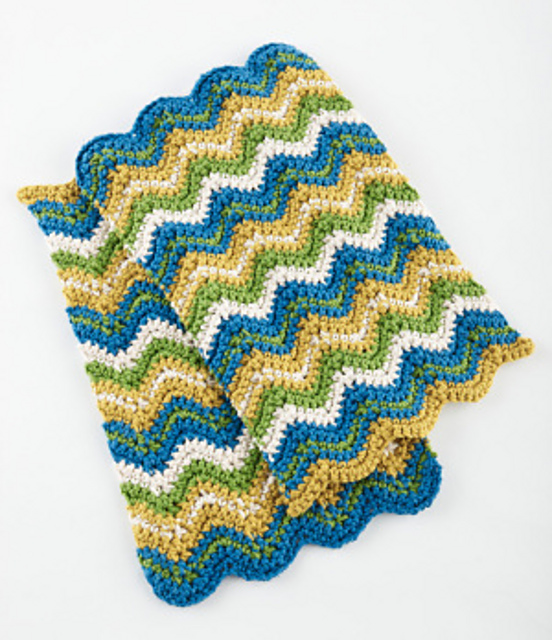 Ravelry: Ripple Luncheon Mats pattern by Lion Brand Yarn