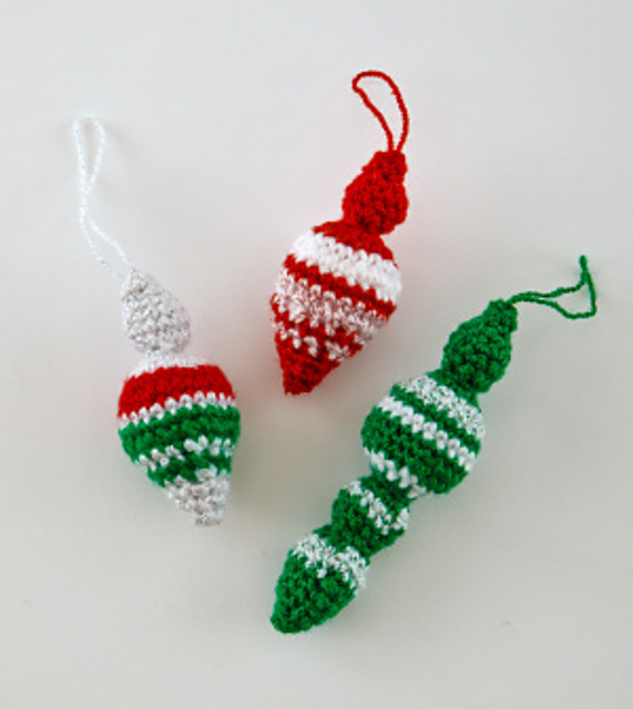 Ravelry: Finial Ornaments pattern by Lion Brand Yarn