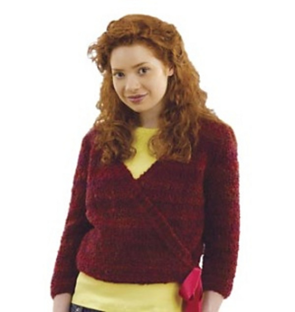 Ravelry: Ballet Style Sweater pattern by Lion Brand Yarn