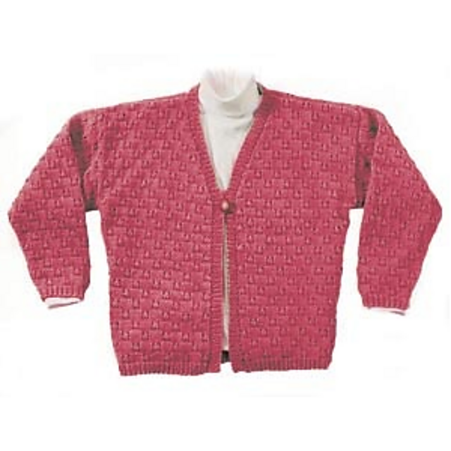 Ravelry: One-Button Cardigan pattern by Lion Brand Yarn