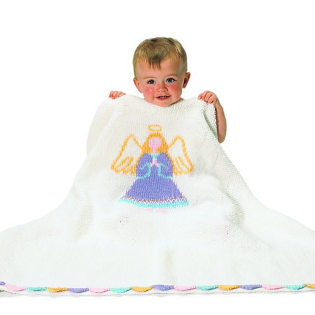 Ravelry: Heaven Sent Angel Afghan pattern by Lion Brand Yarn