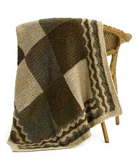 Ravelry: Border Patterned Blanket pattern by Lion Brand Yarn