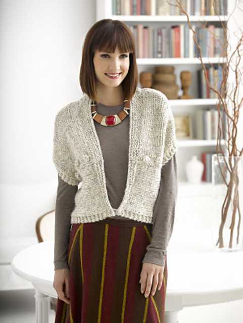 Ravelry: Simple Stylish Top pattern by Lion Brand Yarn