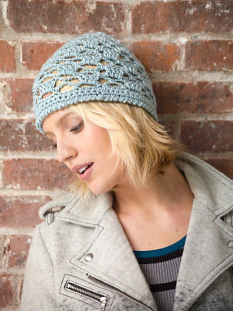Ravelry: Mod Lace Hat pattern by Lion Brand Yarn
