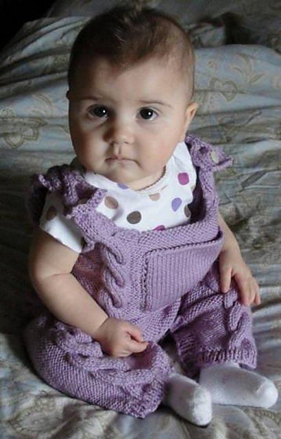 Ravelry: Cabled Baby Britches pattern by Molly Rivera