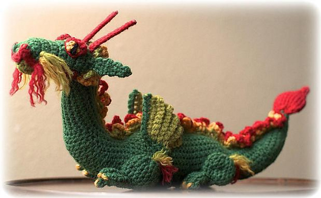 Ravelry: Qinyao the Happy Dragon pattern by Ann Marie Ivins