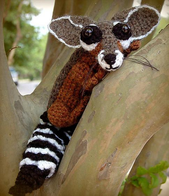 Ravelry: Roxy the Ringtailed Cat pattern by Ann Marie Ivins