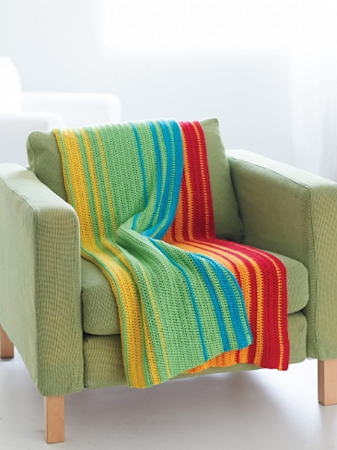 Ravelry: Spectrum Afghan pattern by Caron Design Team
