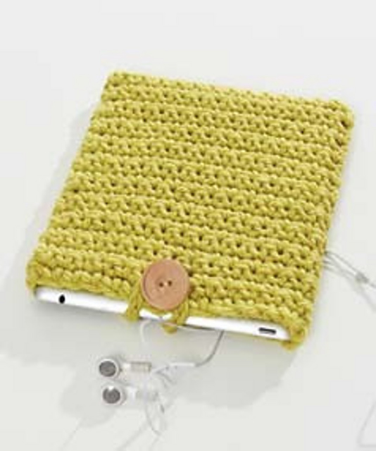 Ravelry: Tablet Cover pattern by Bernat Design Studio