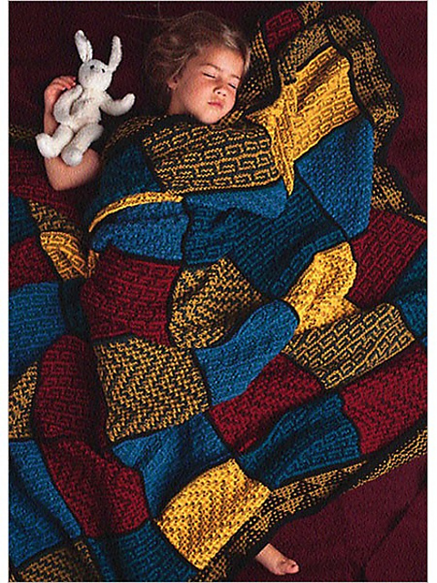 Ravelry: Mosaic Tile Afghan pattern by Judith L. Swartz