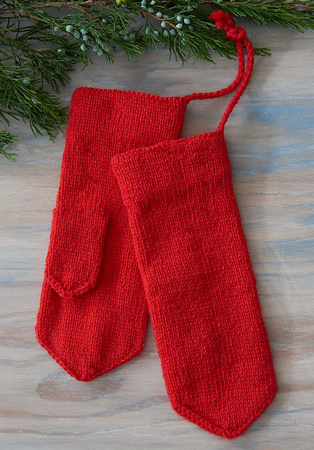 Ravelry: Jouni’s Red Mittens pattern by Laura Ricketts