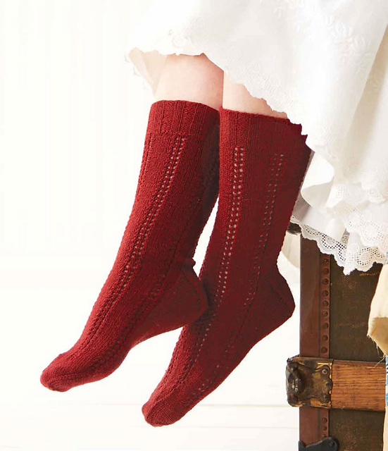 Ravelry: 1847 Stockings (Lady's) pattern by Susan Strawn