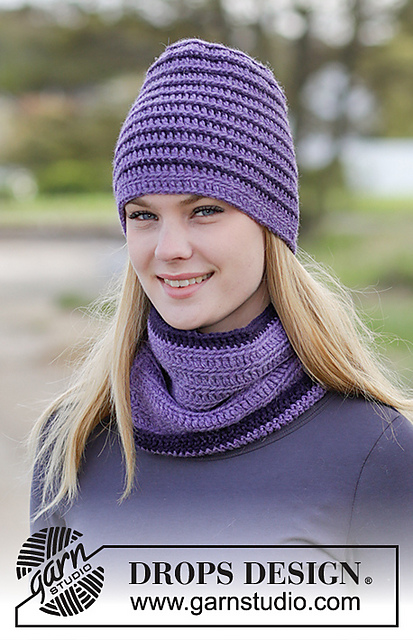 Ravelry: 0-1174 Hat pattern by DROPS design
