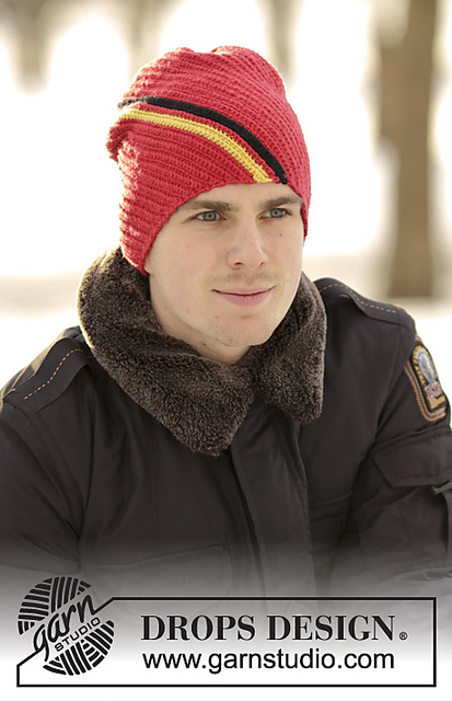 Ravelry: 0-1080 Flag hat pattern by DROPS design