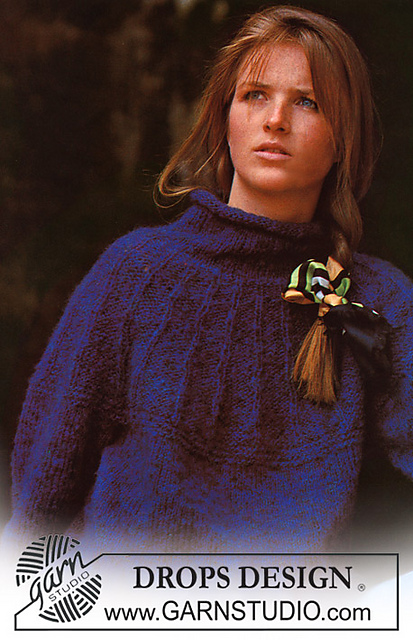 Ravelry: 0-220 Jumper with raglan sleeve pattern by DROPS design