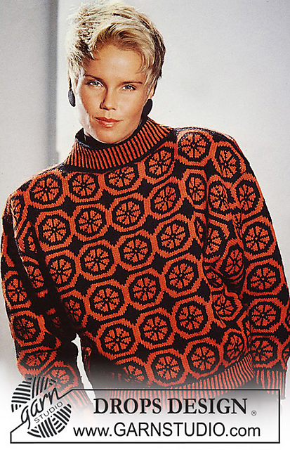 Ravelry: 3-10 patterned jumper pattern by DROPS design