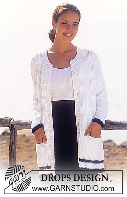 Ravelry: 50-21 Maritime Cardigan pattern by DROPS design