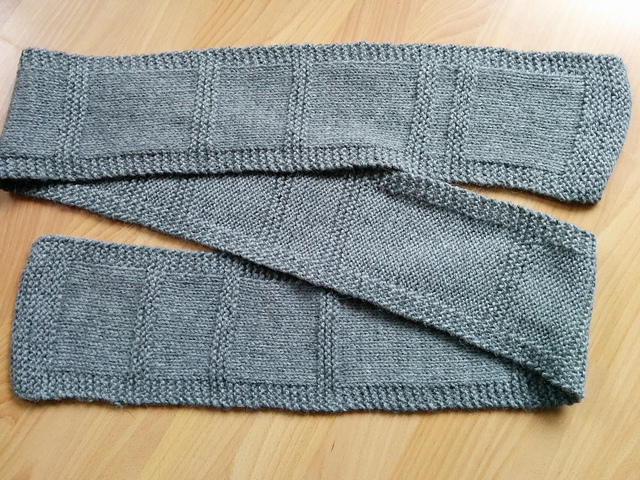 Ravelry: Grandpa's Simple Scarf pattern by Michael Coury