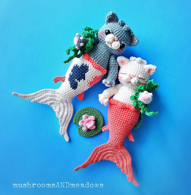 Ravelry: Koi Kittens pattern by Megan Stoaks
