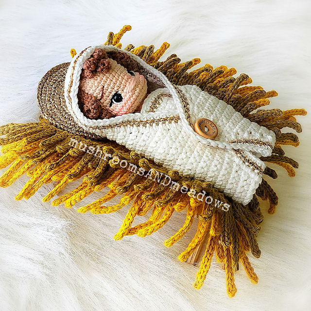 Ravelry: Sweet Handfuls Baby Jesus pattern by Megan Stoaks