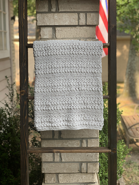 Ravelry: Soft Clusters Crochet Baby Blanket pattern by Becky Pickett