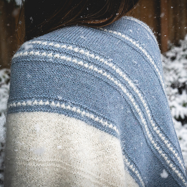 Ravelry: Frost & Flurry Shawl pattern by Michele Frazzetta
