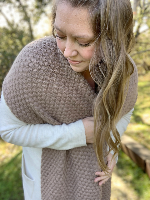 Ravelry: The Briggs Blanket Scarf pattern by Meghan Ballmer