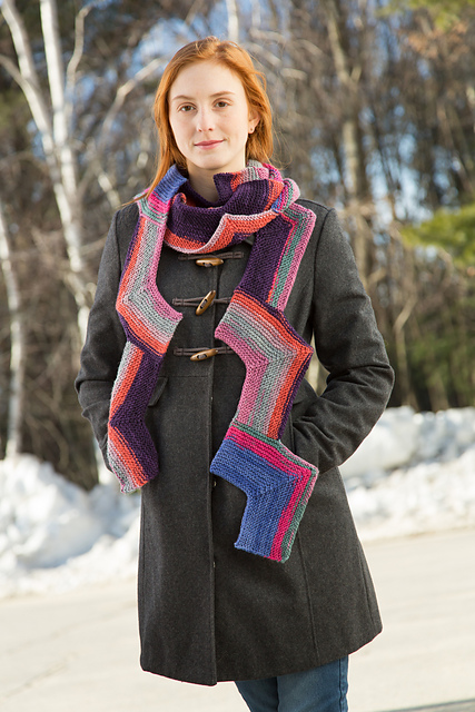 Ravelry: Zig Zag Scarf pattern by Susan Mills Knits