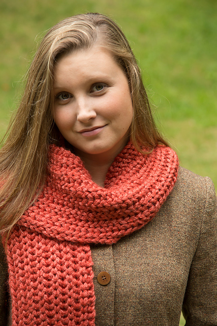 Ravelry: Fishermen's Rib Scarf pattern by Susan Mills Knits