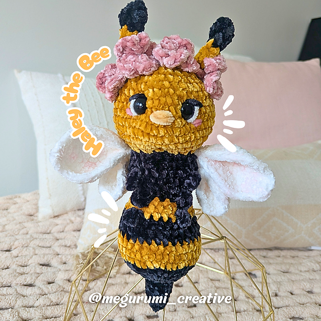 Ravelry: Haley the Bee pattern by megurumi creative