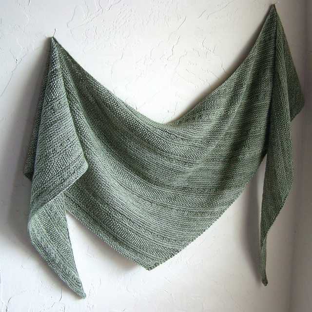 Ravelry: The Minimalist Shawl pattern by Melanie Rice