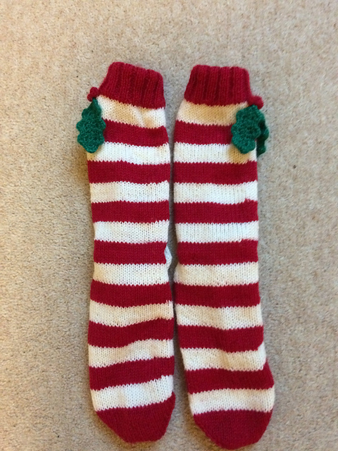 Ravelry: Christmas Candy Cane Socks pattern by Blake Knitting