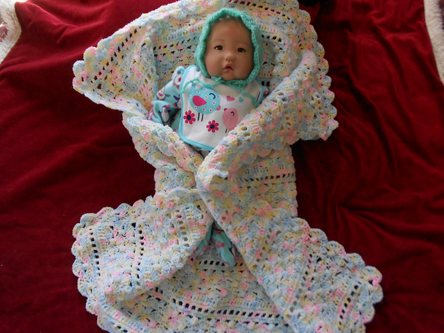 Ravelry: Fairy Spring Baby Blanket pattern by Melody Hadley
