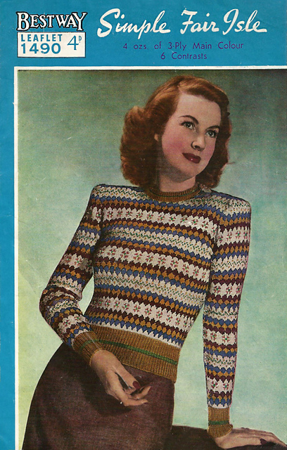 Ravelry: Simple Fair Isle pattern by Bestway