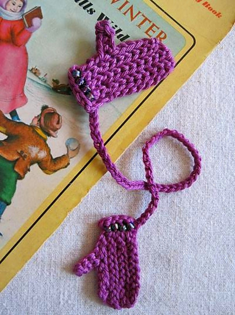 Ravelry: Frost Line Mittens Beaded Bookmark or Ornament pattern by Sue ...