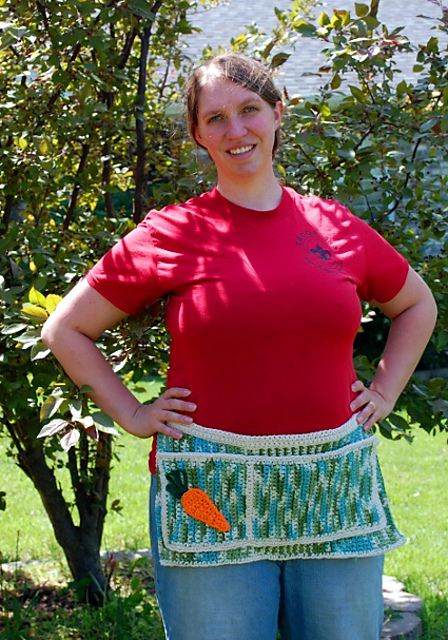 Ravelry: Green Thumb Garden Apron pattern by Melissa Mall